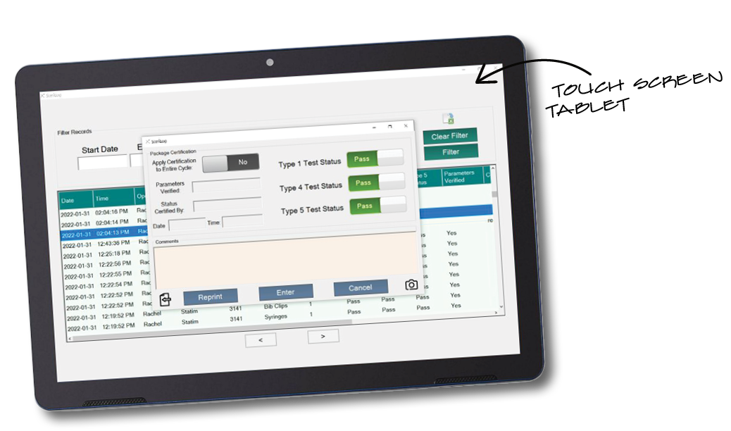SteriLog™ A smart and easy way to label and log your Sterilization Cycles.