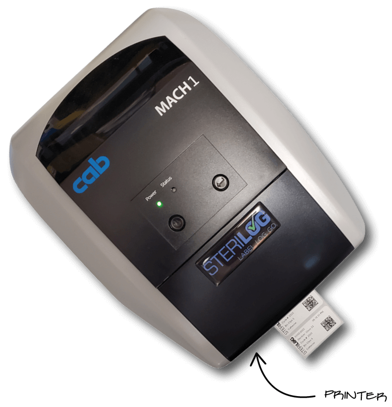 SteriLog™ A smart and easy way to label and log your Sterilization Cycles.